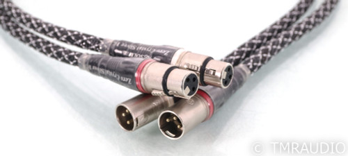 Acoustic Zen Absolute Zero Crystal Silver XLR Cables; 1m Pair Balanced ...