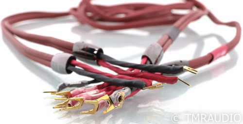 AudioQuest Bedrock Bi-Wire Speaker Cables; 12ft Pair - The Music Room