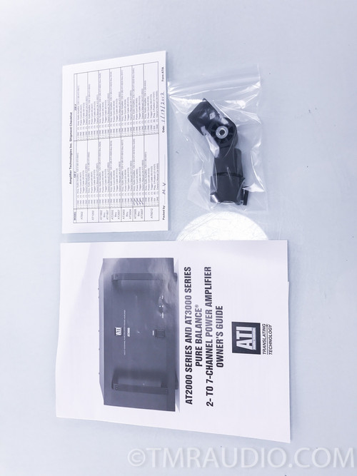 ATI AT3000 6 Channel Power Amplifier; Black - The Music Room