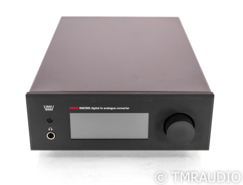 Weiss DAC 501 D/A Converter; Black; Roon Ready (Open Box) - The Music Room