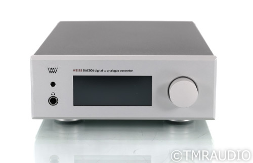 Weiss DAC501 DAC; D/A Converter; Silver; 1/4" Headphone (Open Box ...