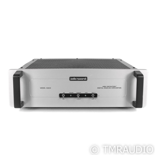 Audio Research DAC3 MKII Tube DAC; D/A Converter; Silver - The Music Room