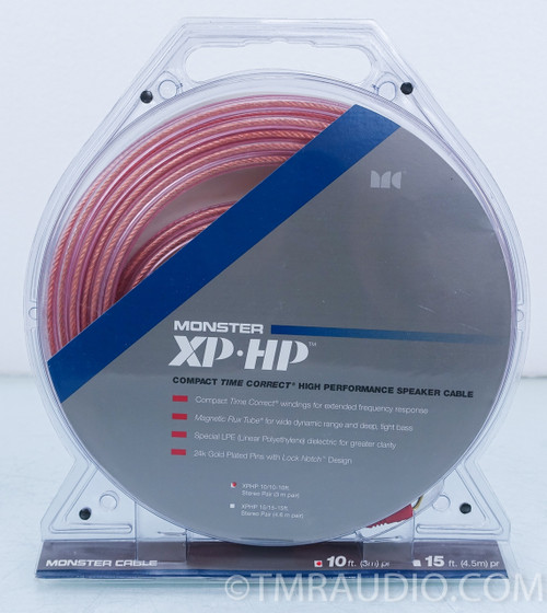Monster XP-HP 10' pair Speaker Cable NEW in Factory Packaging