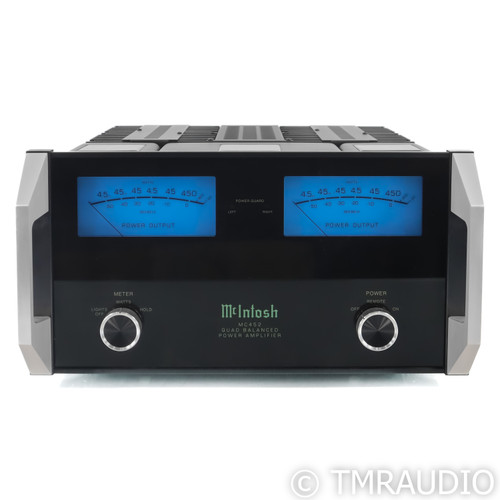 McIntosh MC452 Stereo Power Amplifier; MC-452; Quad Balanced - The ...