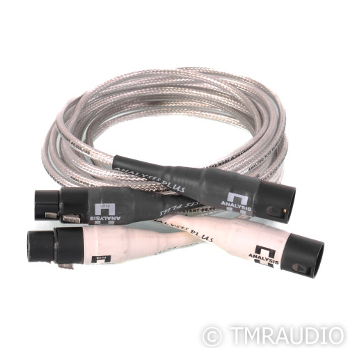 Analysis Plus Silver Apex XLR Cables; 2m Pair Balanced Interconnects (1 ...