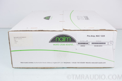 Naim NAC 122x Stereo Preamplifier / Preamp in Factory Box - The Music Room