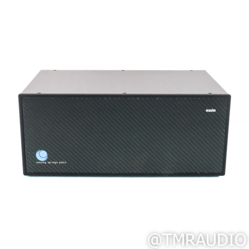 Running Springs Audio Maxim Power Line Conditioner - The Music Room