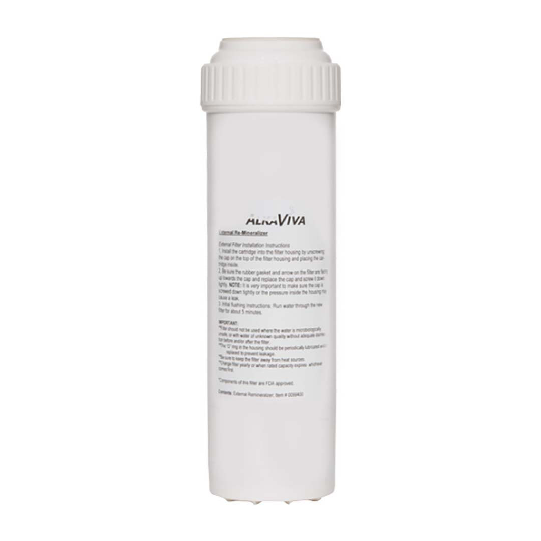 AlkaViva Re-Mineralizer Filter Cartridge - WaterIonizers.co.uk