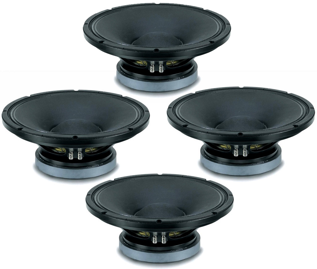 4x 18 Sound 15MB1000 15" Woofer High Output 850W AES Speaker 8-Ohms