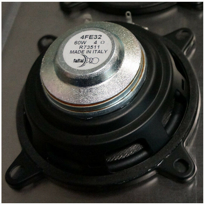 Faital PRO 4FE32 4" Neodymium Full Range LineArray Woofer Speaker 8 ...