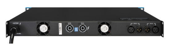 CVR Audio D-1502 BLUE Professional Power Amplifier 1 Space 1500 Wattsx4 ...