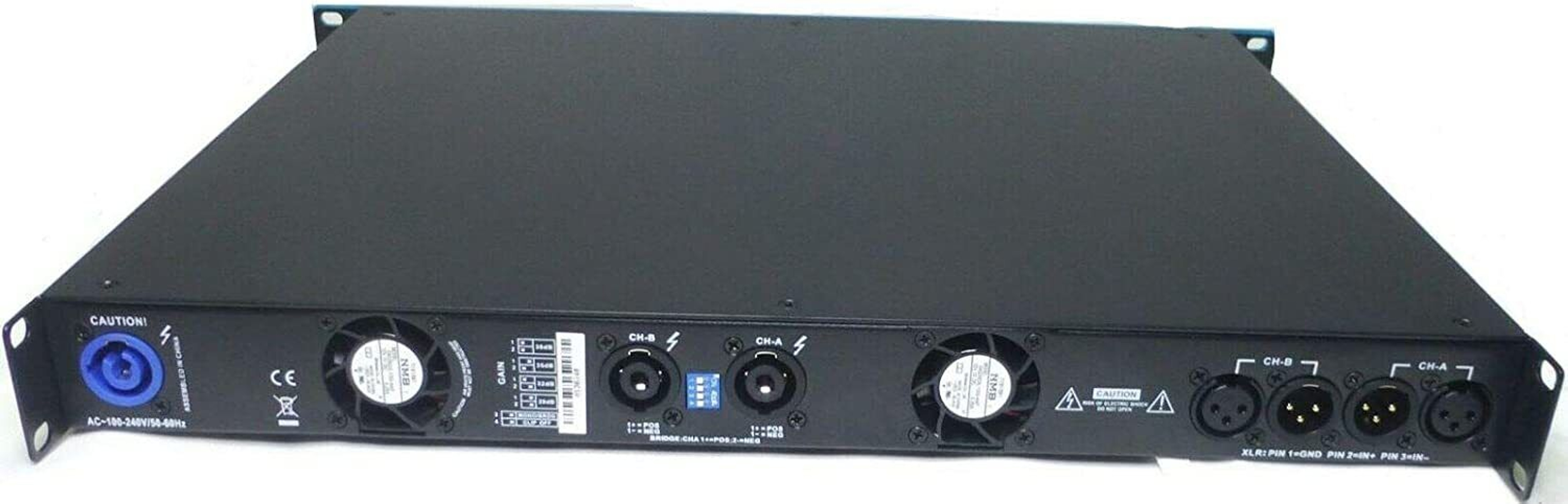 CVR D-1002 Blue Series Professional Power Amplifier1 Space 1000 Watts ...