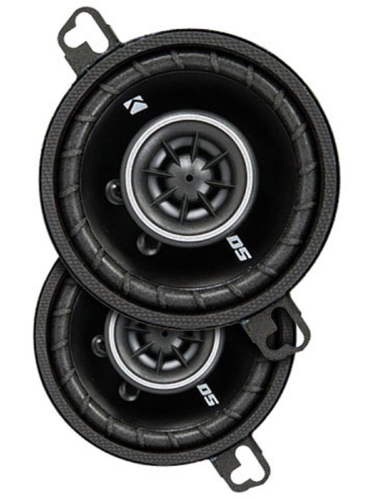 KICKER 43DSC3504 DSC350 3.5-INCH (89MM) COAXIAL SPEAKERS, 4-OHM