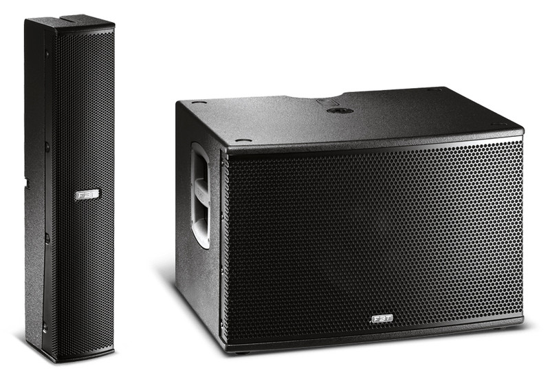 FBT VERTUS CS 1000 2-Way Active Complete System 12" Subwoofer with ...