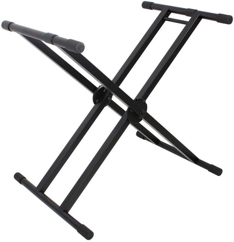 ProX X-KSD200 DJ Case / Keyboard Stand Double X Style With Ergo Easy Lock