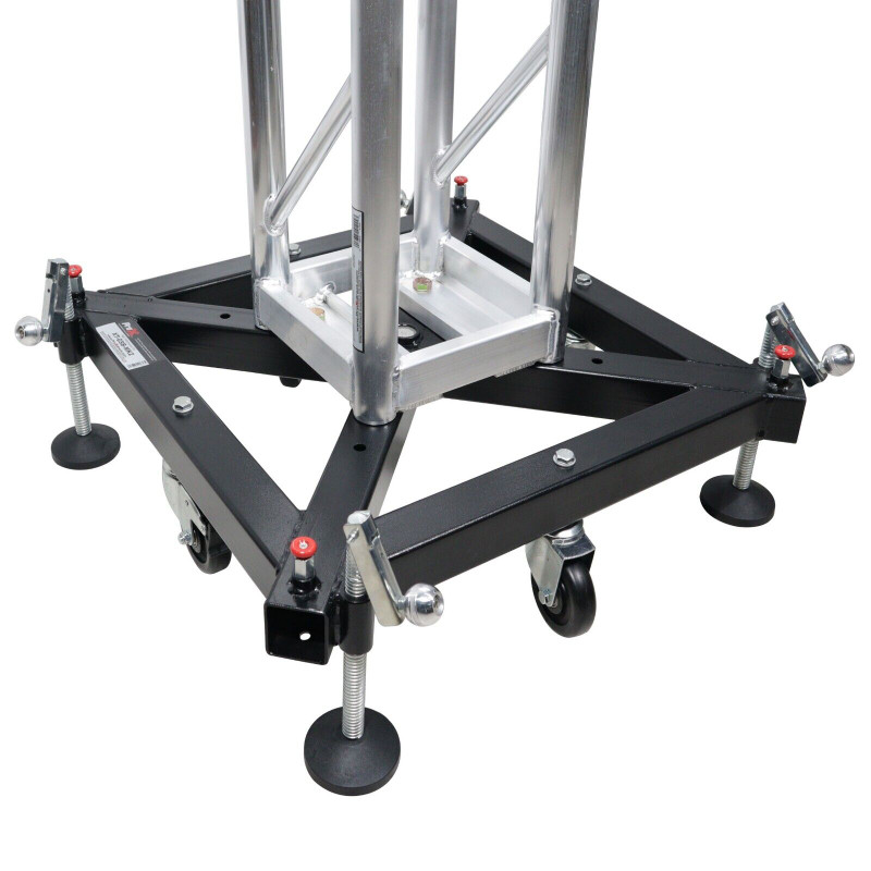 ProX XT-GSBOUTSX4PKG Ground Support & Leg Stabilizer with Rolling Base ...