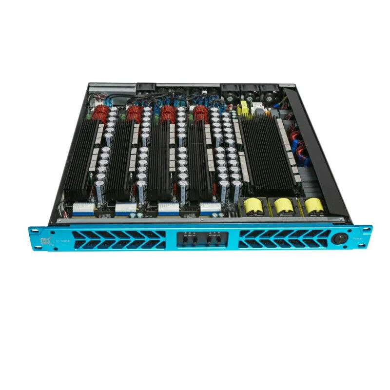 CVR Audio D-4302 Black Professional Class D Power Amplifier 24,800 Watt ...