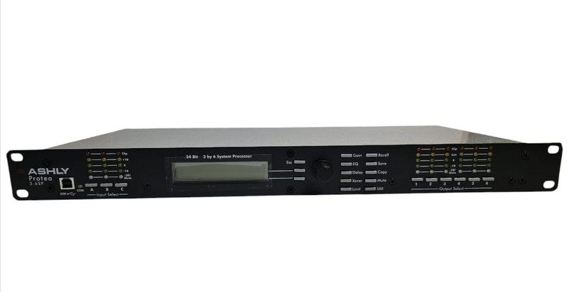 Ashly Protea 3.6SP DSP Speaker System Processor 3-In x 6-Out w/ USB