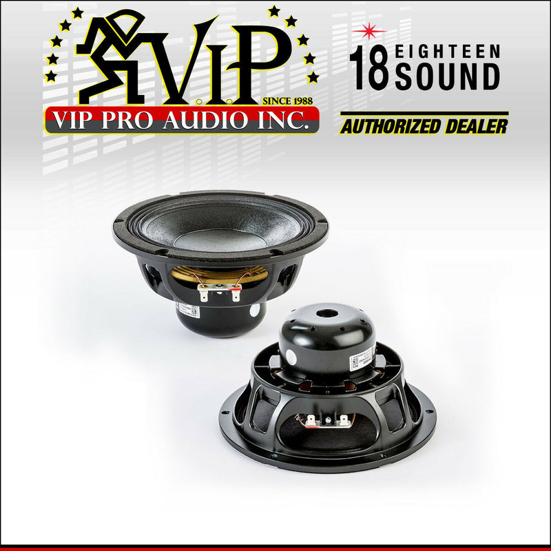 Eighteen Sound 8NW650 8" Neodymium Woofer 600W 8-Ohms line-array Speake