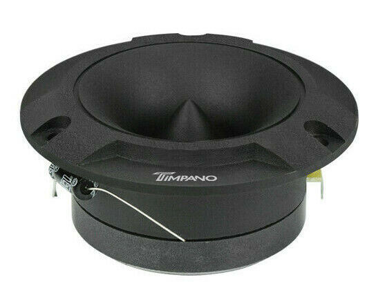 Timpano TPT-ST2 Black 4" Round Tweeter 120W 1" Voice Coil 105dB 4-Ohm ...