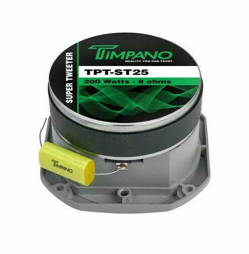 Timpano TPT-ST25 4" PRO / Car Audio Super Bullet Tweeter 200W, 1.5 ...
