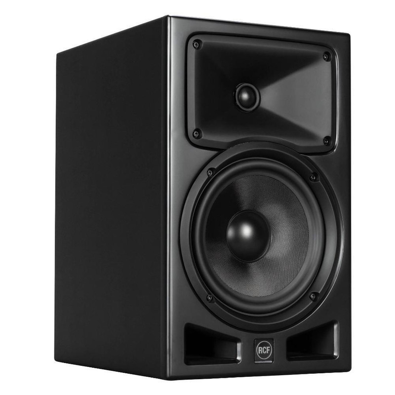 2x RCF AYRA PRO8 8" Active Studio Monitor w/ RCF TRK PRO1 USB Audio ...