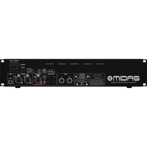 Midas DL16 16 Input, 8 Output Stage Box w/ 16 Midas Microphone ...