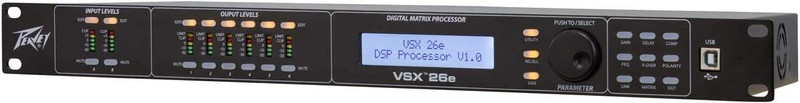 Peavey VSX26e DSP-Based Loudspeaker Management System