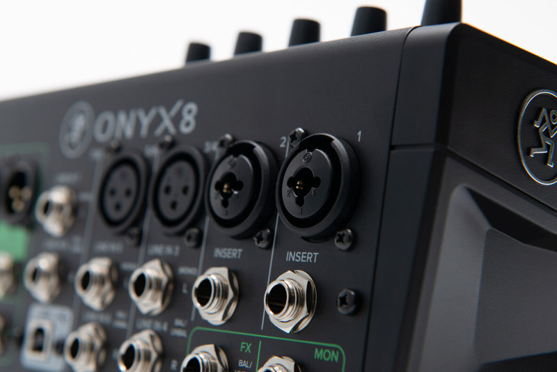 Mackie Onyx-8 8-CH Analog USB Mixer w/ Multitrack Recording, Studio ...