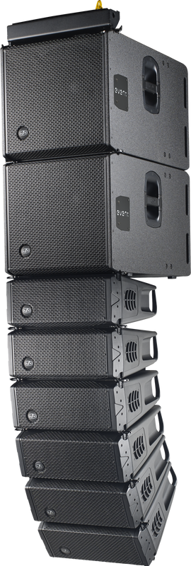 D.A.S Audio Event-26A Dual 6.5" 2-Way Lightweight Line Array Powered ...