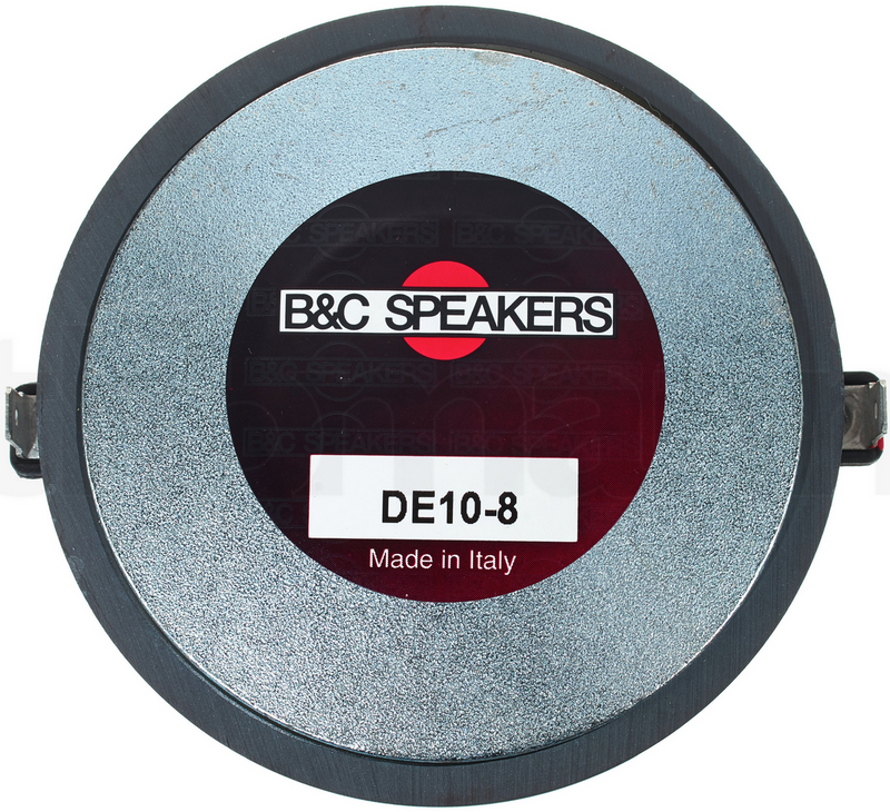 2x B&C DE10 1" 8-Ohm 2-Bolt Mylar Horn Compression Horn Driver 40 Watts ...