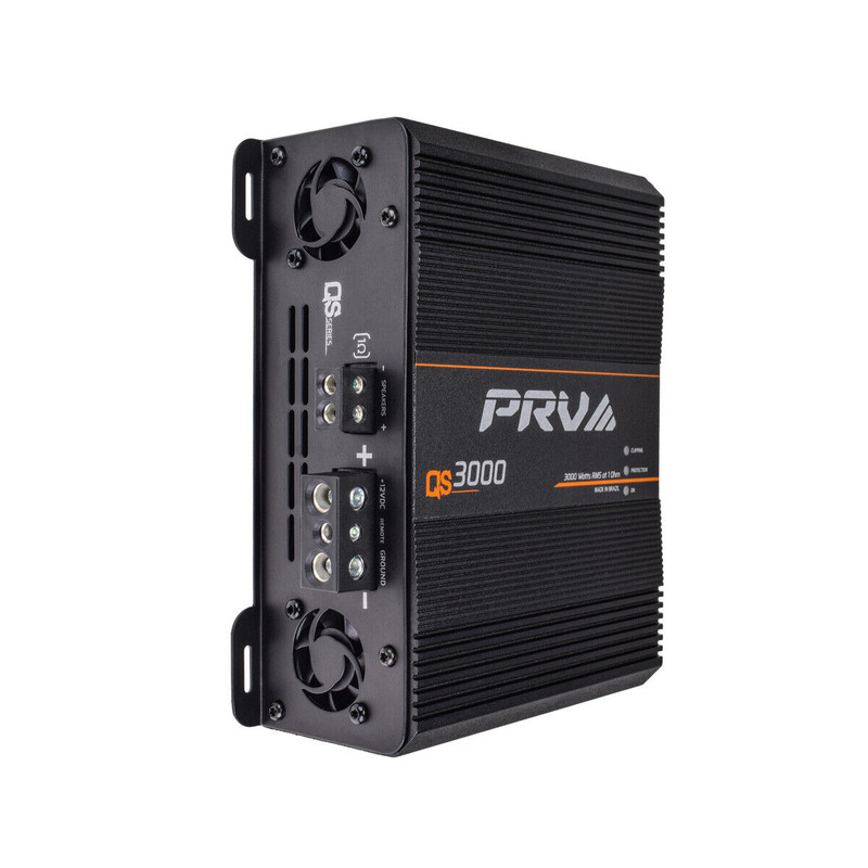 PRV Audio QS3000 1-Ohm Full Range Digital Car Amplifier 3000 Watts ...
