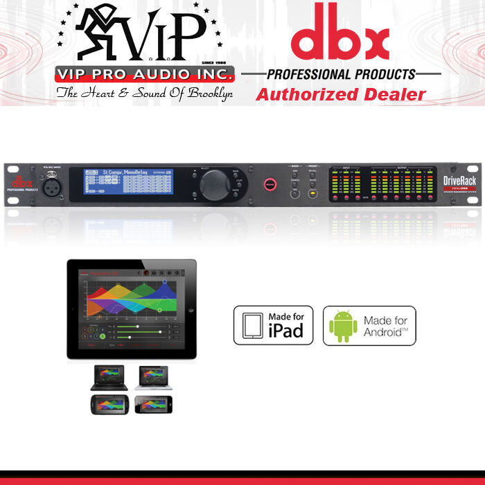 DBX Driverack VENU 360 Loudspeaker Management System+ RTA-M Omni ...