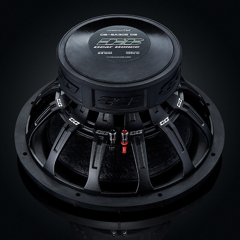 Deaf Bonce Apocalypse DB-SA305 D2 / 15" Car Audio Subwoofer 4000 Watts ...