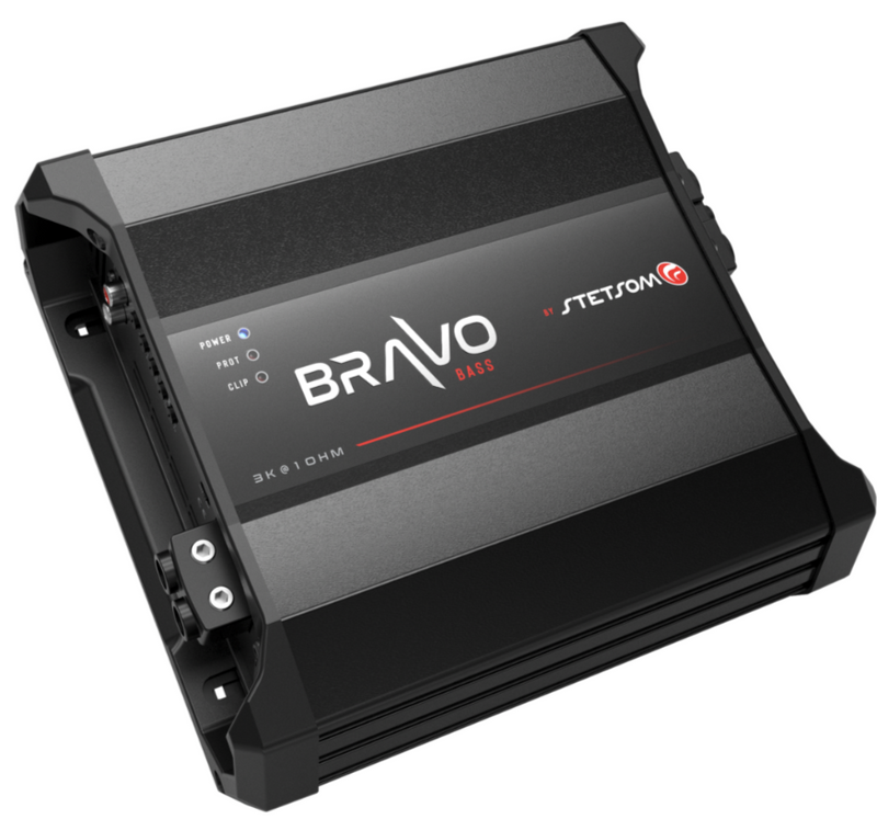 Stetsom BRAVO BASS 3K Digital Mono Car Audio Subwoofer Amplifier 3000 ...