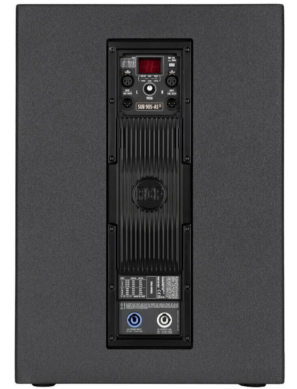 RCF SUB 905-AS MK3 Lightweight 15" PA / DJ Powered Subwoofer With DSP ...