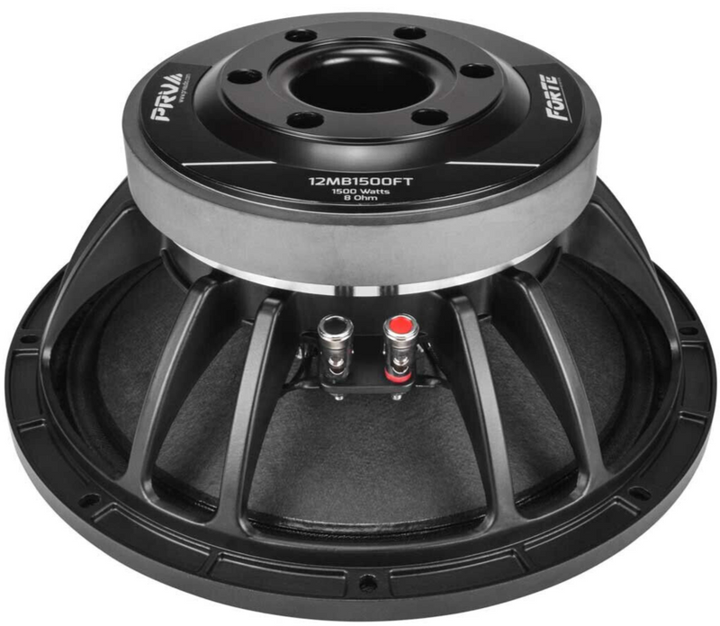 PRV Audio 12MB1500FT 12" Car Audio Midbass Speaker 1500 Watts 8-Ohm ...