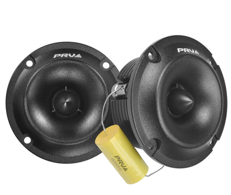 PRV TW400Ti-Nd-4 SLIM Car Audio 1" Neodymium Bullet Tweeter 120W 4-Ohms ...