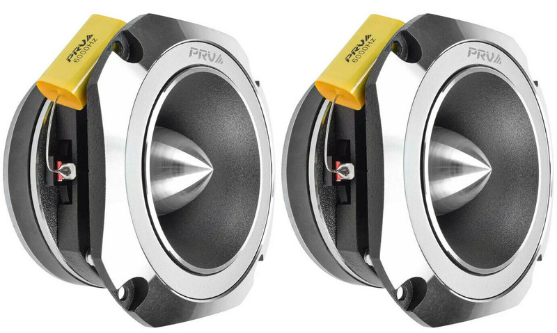 PRV Audio TW700Ti-4 SLIM Titanium Pro Audio Bullet Super Tweeter 200 ...