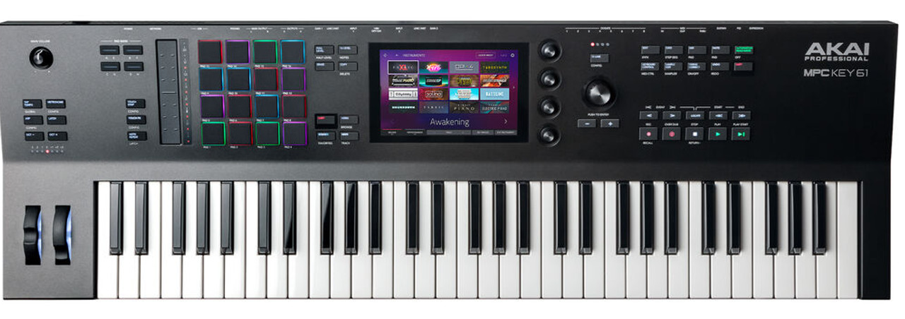AKAI PROFESSIONAL MPC KEY 61 STANDALONE SYNTHESIZER KEYBOARD SAMPLER ...