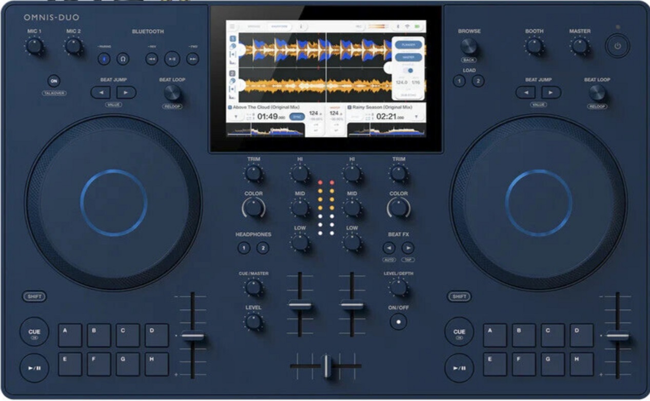 ALPHATHETA OMNIS-DUO PORTABLE ALL-IN-ONE DJ SYSTEM BATTERY POWERED WITH ...