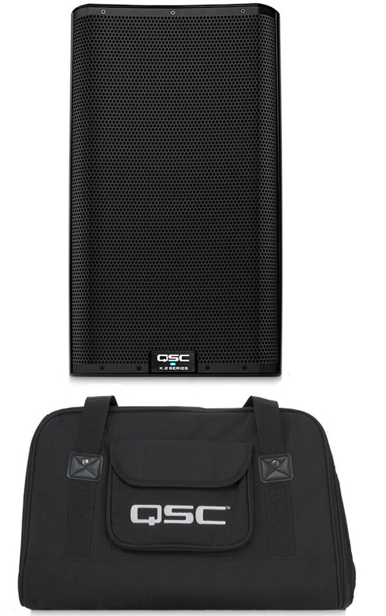 QSC K12.2 2-WAY PREMIUM POWERED LOUDSPEAKER 2000 WATTS WITH QSC K12 ...