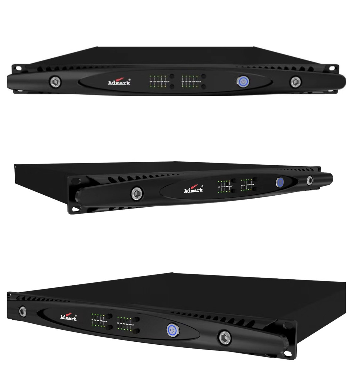 Admark AD442 New Face 4-Channel Amplifier Higher Power Density with ...