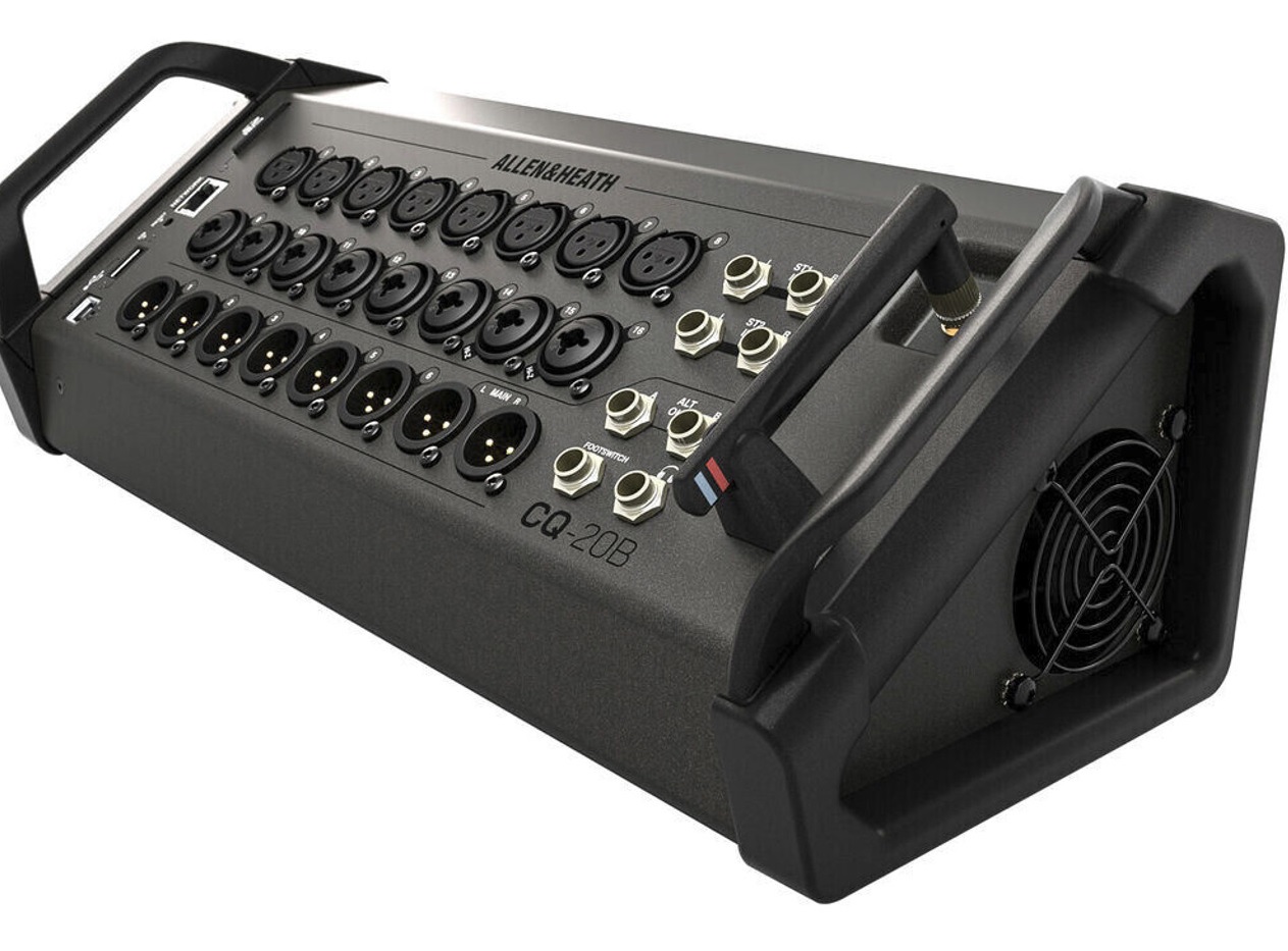 Allen & Heath CQ-20B Compact 20in / 8out Digital Mixer With Wi-Fi ...
