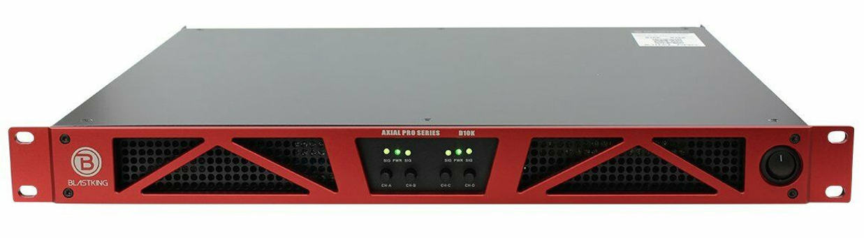 BlastKing D10K 4 Channel 10000 Watts Class-D Professional Power ...