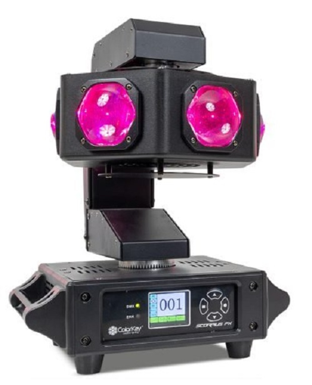 ColorKey CKU-1074 Scorpius FX 4-in-1 RGBW LED Moving Head Effect Light ...