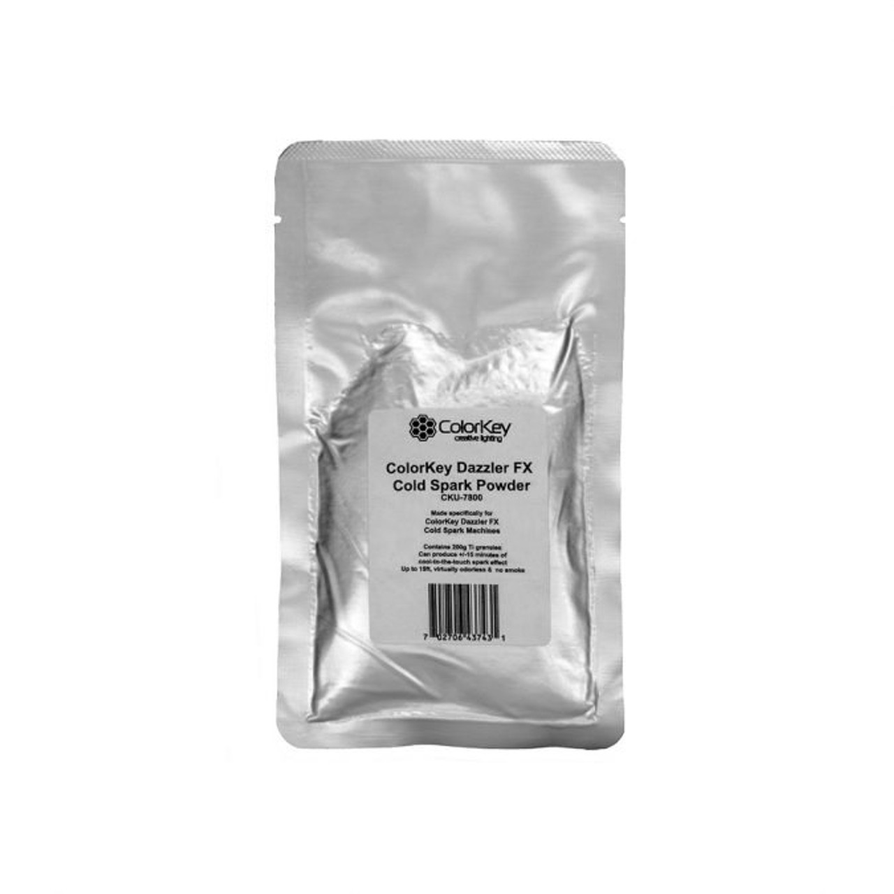 ColorKey CKU-7800 Dazzler FX Cold Spark Powder Granules for Spark Machines - VIP Pro Audio INC.