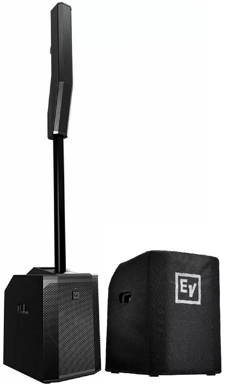 EV Evolve-50 1000W Column Array PA System with Bluetooth + EVOLVE50-SUB ...