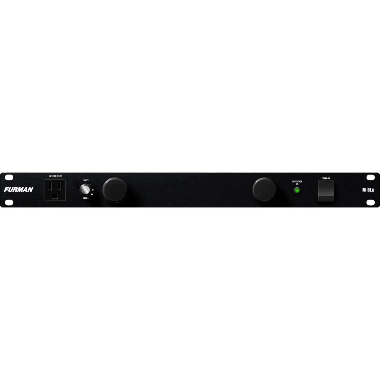 Furman M-8Lx Merit Series Power Conditioner with Pull-out Lights 15-amp ...
