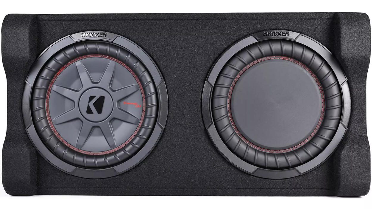 Kicker 51PTRTP12 Powered Down-Firing 12? Enclosure W/ Remote bass ...